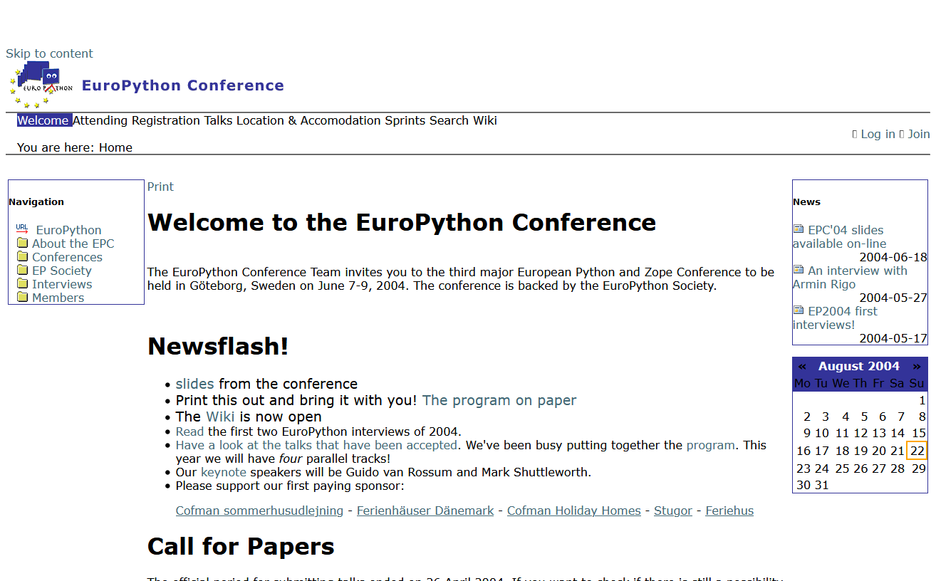 EuroPython Conference